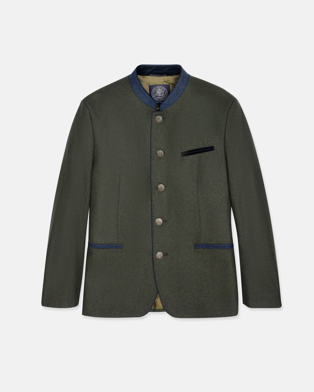 Loden Green Wool/Cashmere Tyrolean Jacket | J. PRESS