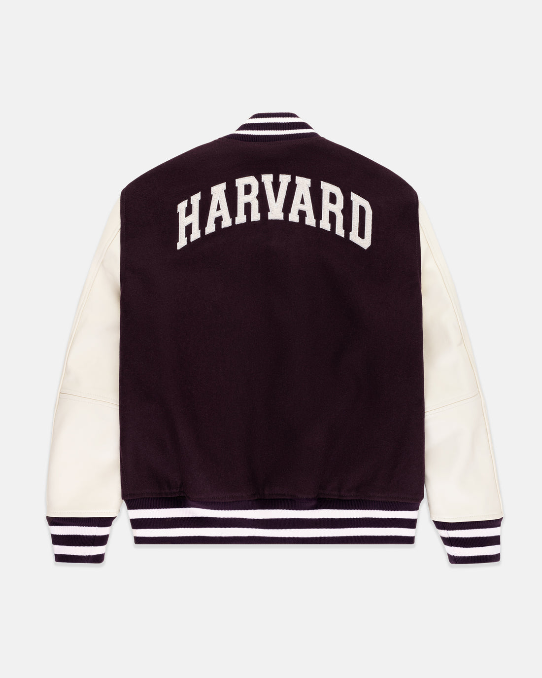 Harvard Varsity Jacket - Burgundy | Pennant Label - J. Press