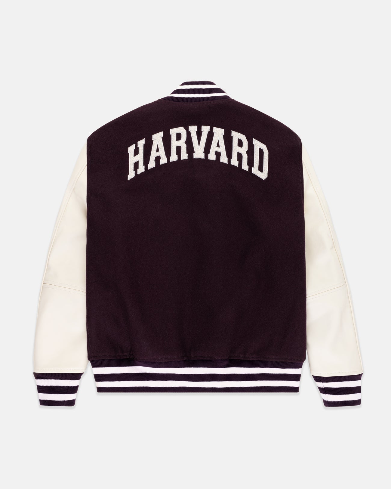 Harvard Varsity Jacket - Burgundy | Pennant Label - J. Press