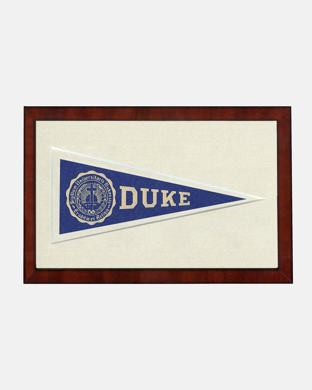 Duke Framed Vintage Pennant