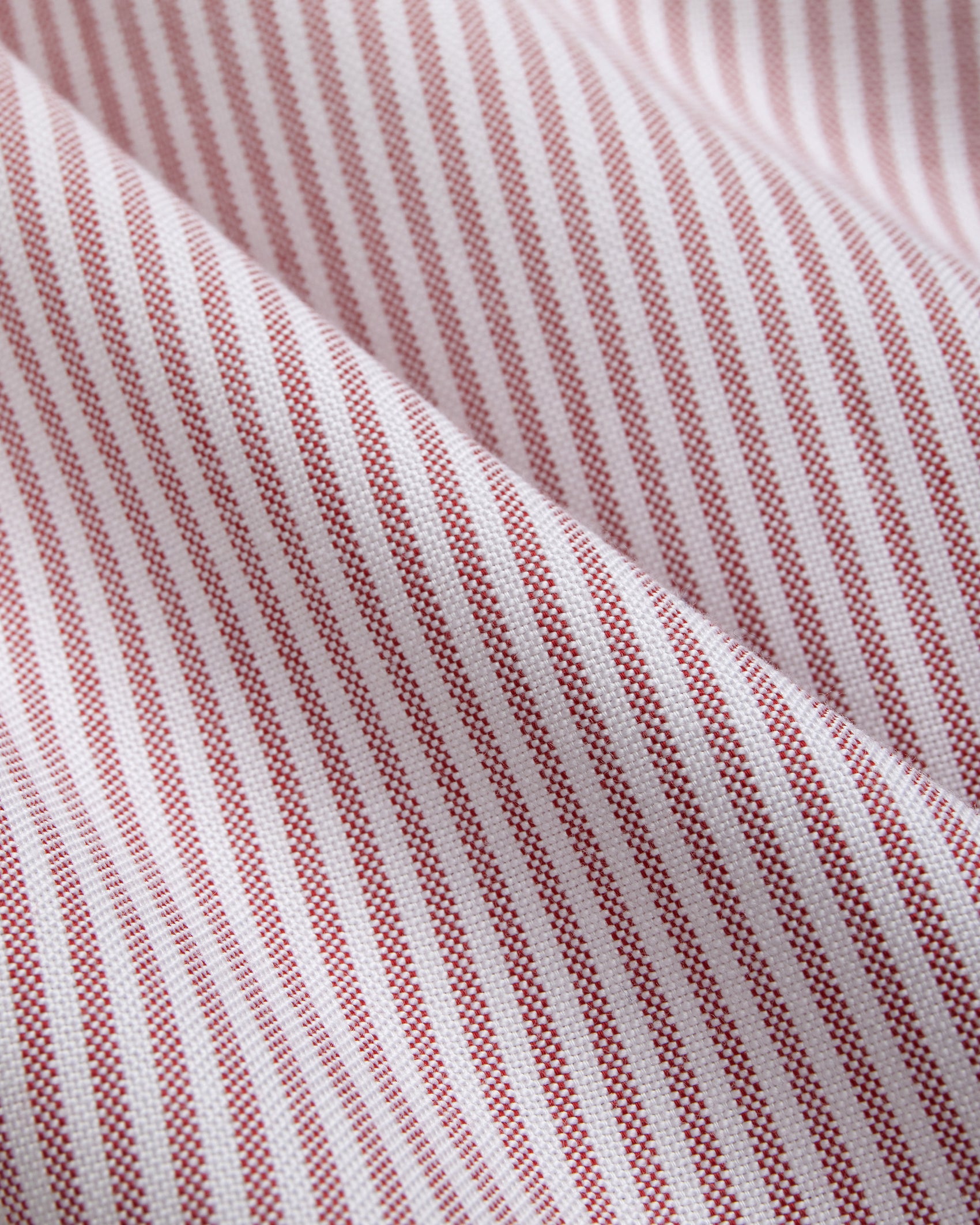 Red/White Stripe Oxford Dress Shirt | J.Press
