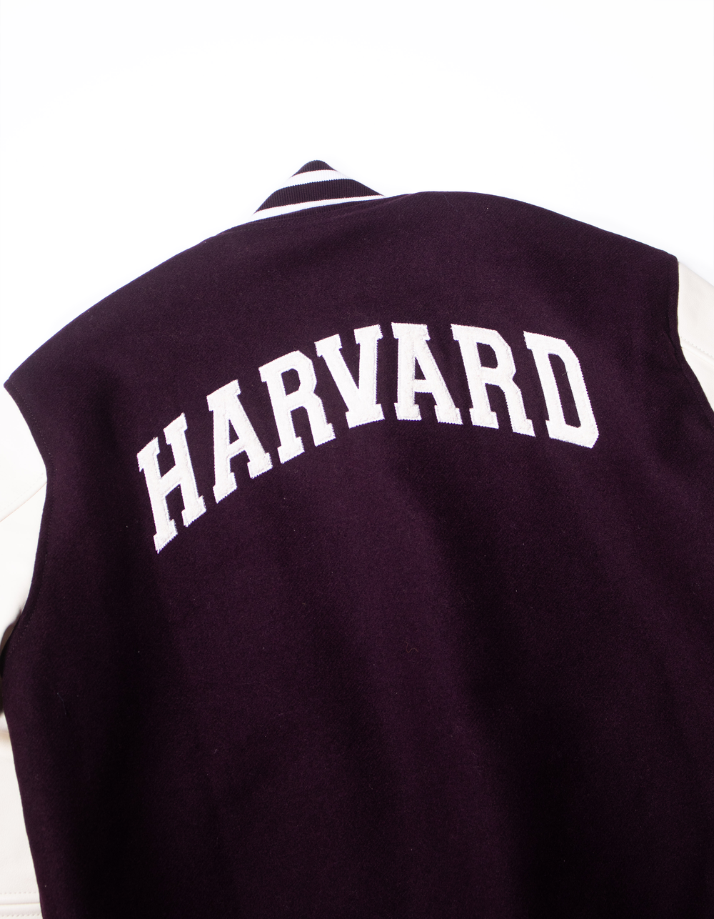 Harvard Varsity Jacket - Burgundy | Pennant Label - J. Press